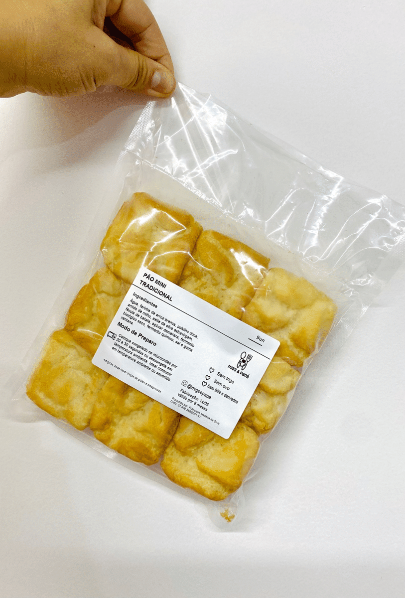 Pão Mini Tradicional – Migs Online